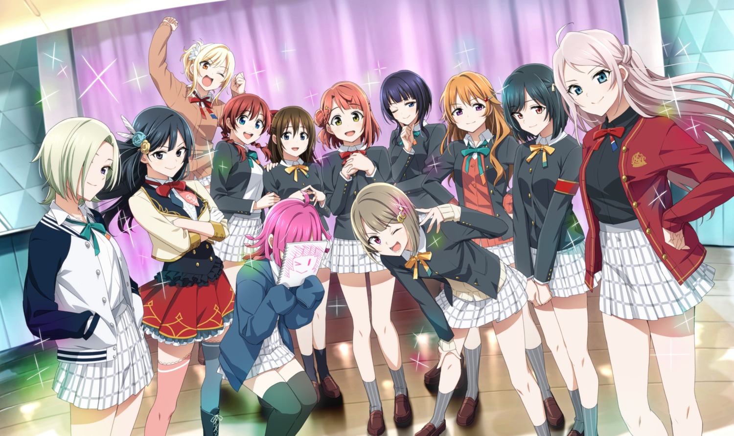 fujimaru love live! nijigasaki high school idol club asaka karin emma verde konoe kanata mia ...